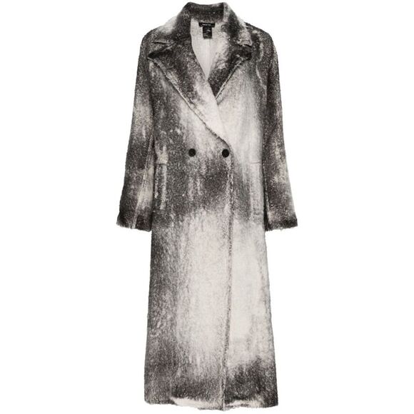 Avant Toi | Jackets & Coats | Avant Toi Women Marble Effect Wool Coat ...